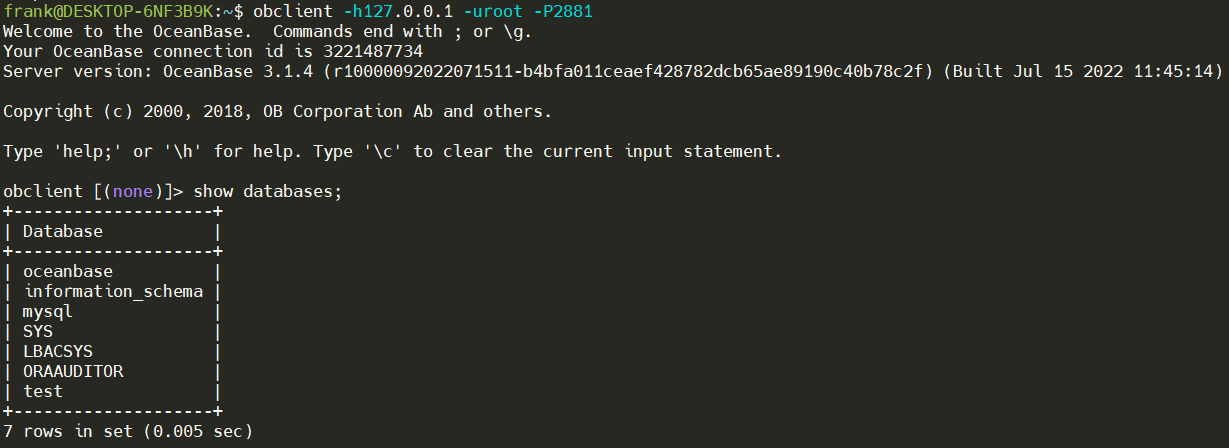 OceanBase TableAPI实践案例（Java）-数据库技术博客-OceanBase分布式数据库