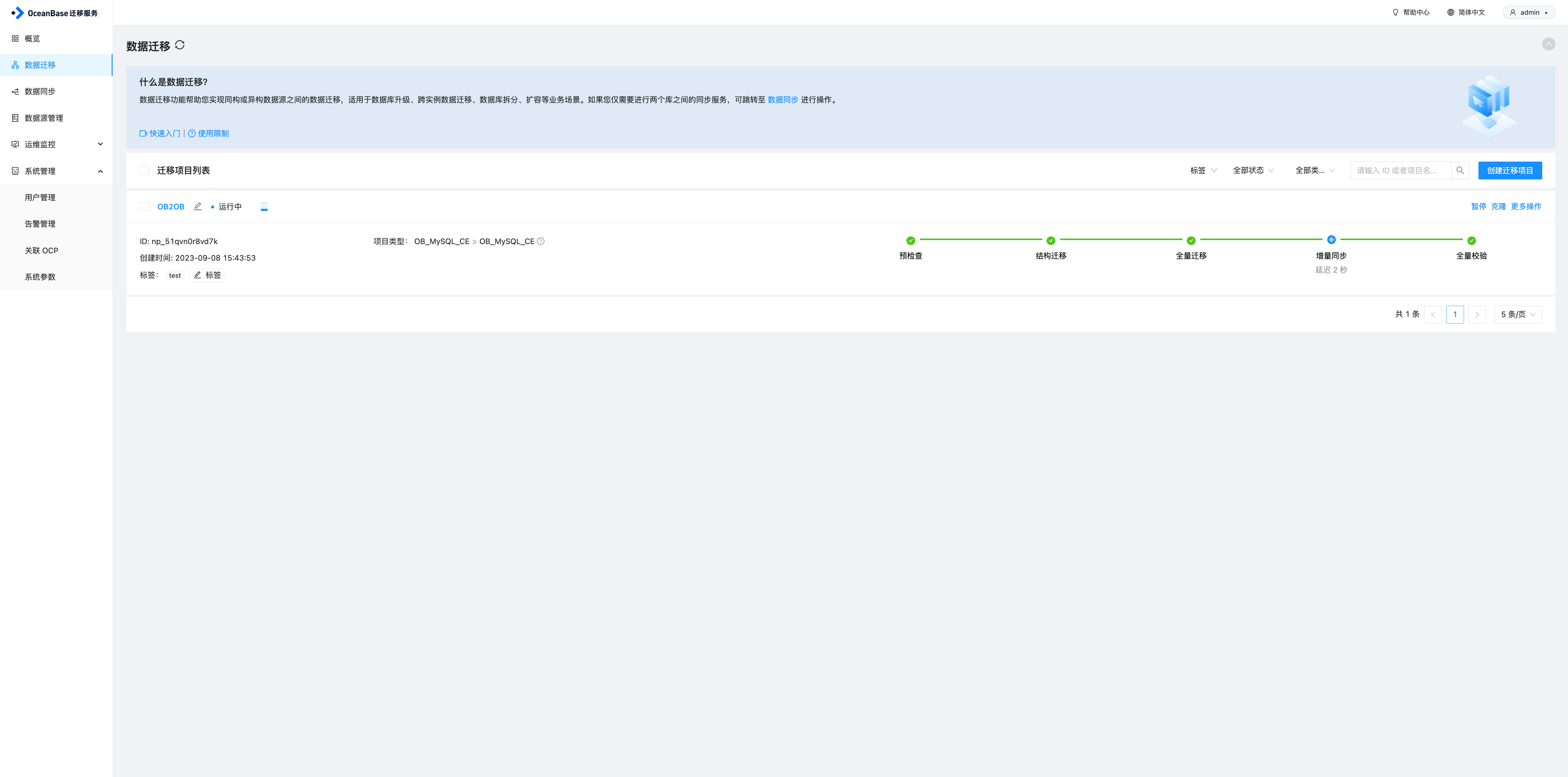 OMS搭建OceanBase容灾双活架构测试-数据库技术博客-OceanBase分布式数据库