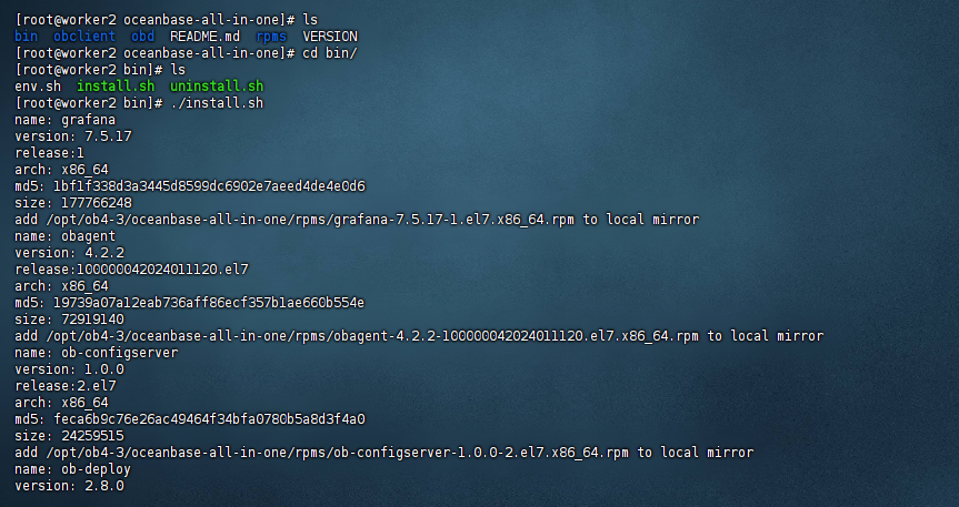 「OceanBase 4.3」odb demo 快速体验 OceanBase 社区版-数据库技术博客-OceanBase分布式数据库