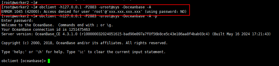 「OceanBase 4.3」odb demo 快速体验 OceanBase 社区版-数据库技术博客-OceanBase分布式数据库