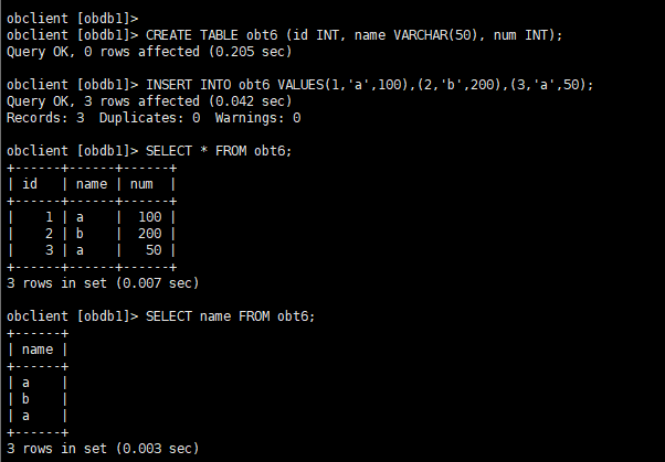 「OceanBase 4.3」odb demo 快速体验 OceanBase 社区版-数据库技术博客-OceanBase分布式数据库