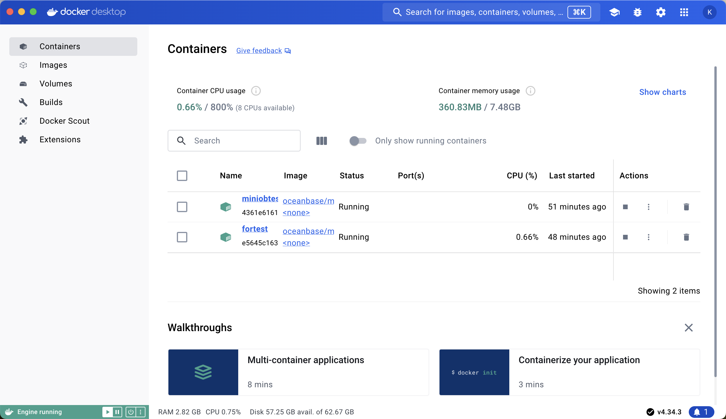 使用docker配置miniob环境【macOS】-数据库技术博客-OceanBase分布式数据库